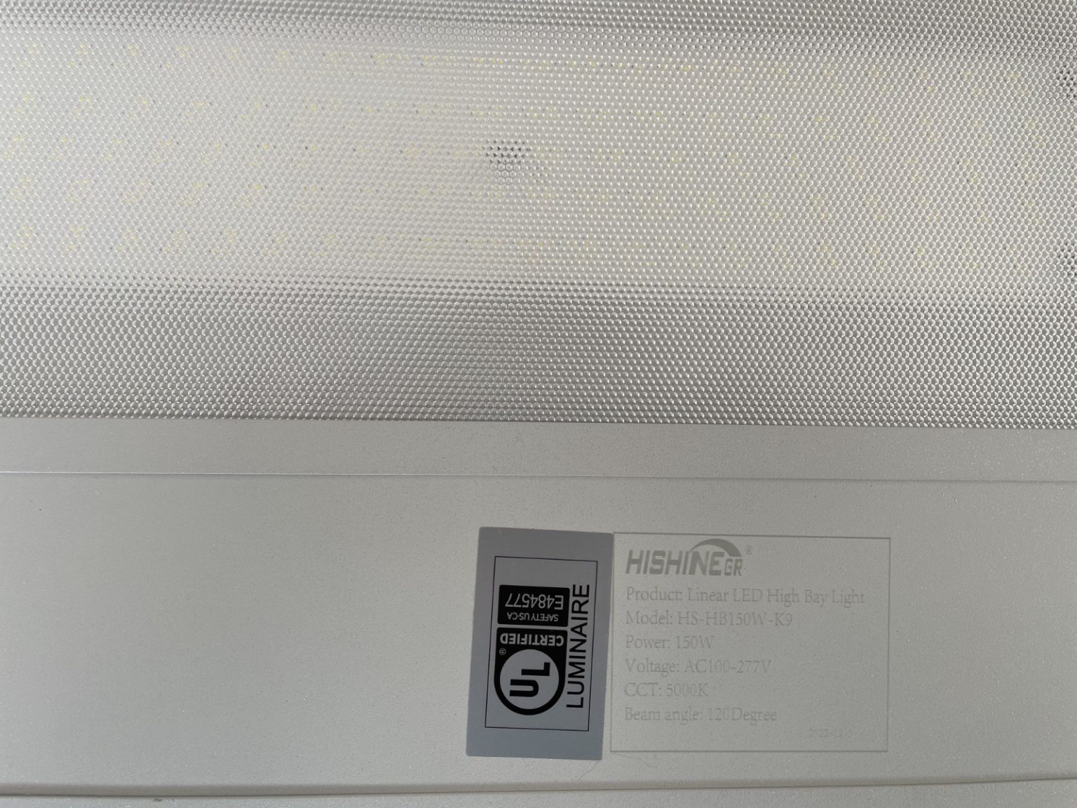 K9 High Lumen LED High Bay Light - HISHINEGR