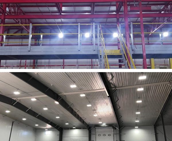 K1 LED Linear High Bay Light, applied in supermarket lighting - HISHINEGR
