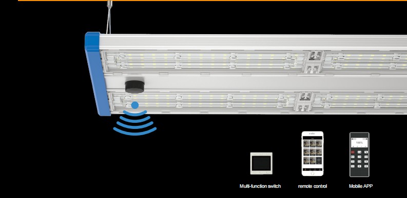 400W K7 LED Linear Lights 200LM/W High Bay LED Warehouse Fixtures - HISHINEGR